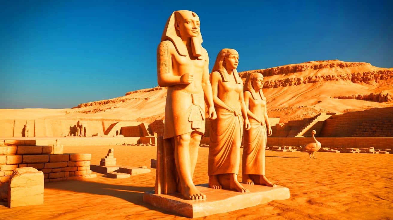 Rare Statue Reveals 'Messi' Mystery: Ancient Egyptian Artifact Stuns ...