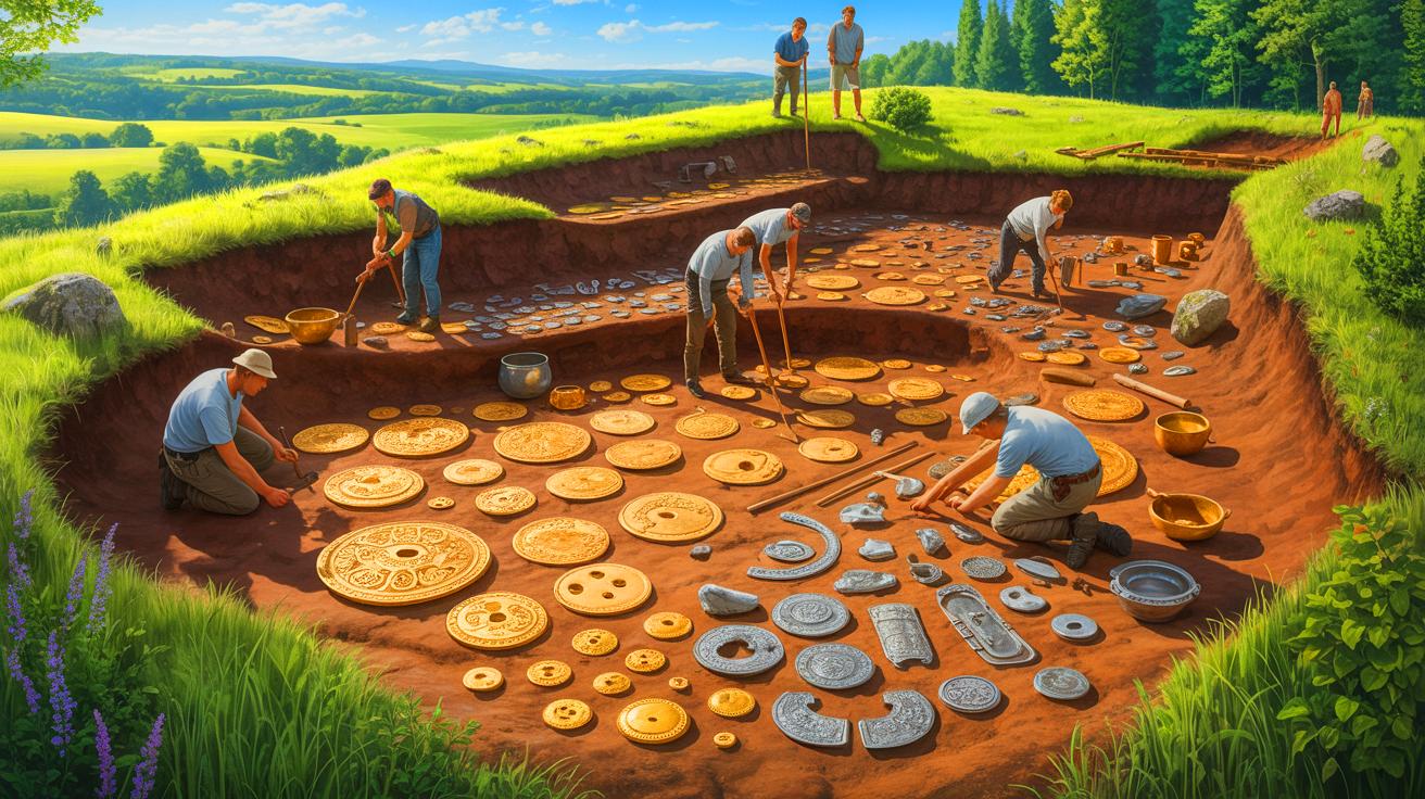 Celtic Site Unveiled During Highway Dig Reveals Ancient Riches ...
